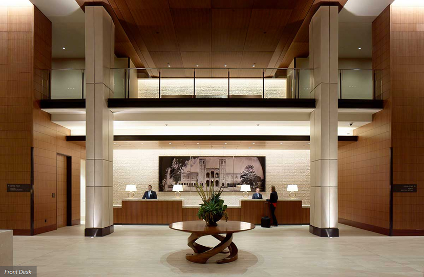 Front Desk Luskin Conference Center iPain Summit - iPain Foundation